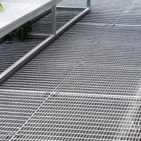China Hot Dipped Galvanized Expanded Metal Stair Tread for sale