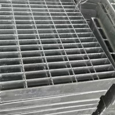 China Galvanized Non-Slip Offshore Steel Grating for Heavy Duty Industrial Walkways for sale