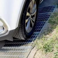 China Galvanized Steel Grating for Industrial Platforms with Custom 1-12m Length for sale