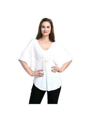 China Newest Design Women Loose Blouse Bat Sleeve Lady Casual Tops Hot Sale for sale