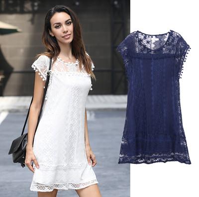 China factory clothing manufacturer OEM high quality lace dress for woman for sale
