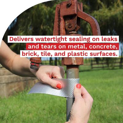 Cina Materiale principale Nastro lampeggiante impermeabile al butile con foglio di alluminio in vendita