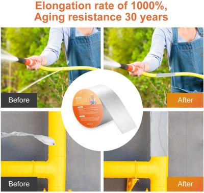 Cina Materiale principale Nastro lampeggiante impermeabile al butile con foglio di alluminio in vendita