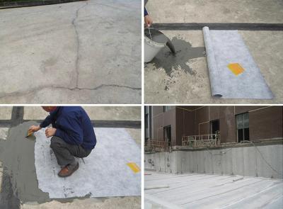 China Indoor Waterproof Coating Polyethylene Polypropylene Composite Membrane for Contemporary Design for sale