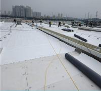 China Polyester Fabric Reinforced PVC Sheet Waterproof Membrane Customized for sale