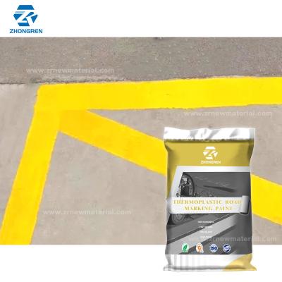 Cina 30% di perline di vetro pre-misto Vernice stradale termoplastica per autostrade senza crepe in vendita
