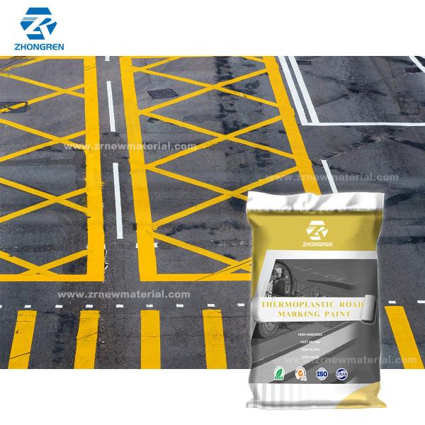 Quality High Durability Hot Thermoplastic Paint Reflective Road Line Paint Fade for sale