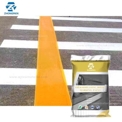 China Professional Grade Hot Melt Thermoplastic Road Marking Paint For Clearly Defined Road Lines for sale