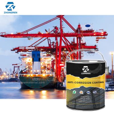 China Metal Heat Resistant Anti Corrosion Marine Epoxy Paint For Steel Structure Pipeline for sale