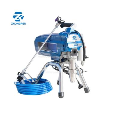 China 1000W-3500W High Pressure Airless Paint Sprayer Wall Putty Painting Machine for sale