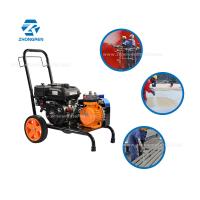 Quality Gasoline Powered Hydraulic Airless Paint Sprayer High Pressure for Emulsion Paint Oil Based Paint Industrial Construction Use for sale