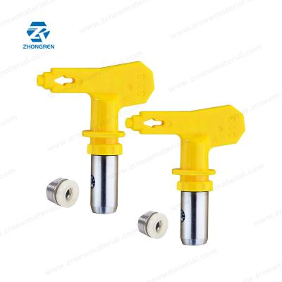 중국 중런 에어리스 페인트 스프레이 노즐 균일한 분무 기타 전원 공급 장치 적용 판매용