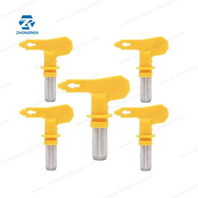 중국 중런 에어리스 페인트 스프레이 노즐 균일한 분무 기타 전원 공급 장치 적용 판매용