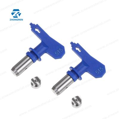 중국 중런 에어리스 페인트 스프레이 노즐 균일한 분무 기타 전원 공급 장치 적용 판매용