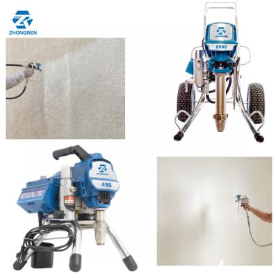 China Industrial 3200PSI 3500W Electric Airless Paint Sprayer with 8L/MIN Flow Rate for High Viscosity Paints for sale