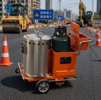 China OEM Thermoplastic Line Marking Machine With Straight Line Drawing Function for sale