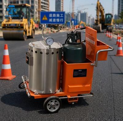 thermoplastic line marking machine