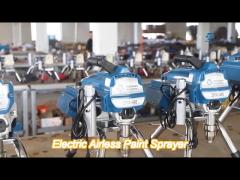 zhongren 495 3200w electric airless paint sprayer for industrial use 200v 50hz
