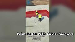 Professional Electric Airless Paint Sprayer High Efficiency
