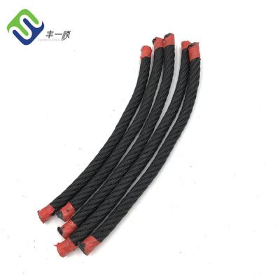 China Customized 6x7 Polyester Combination Rope With Fiber Core for Playground for sale