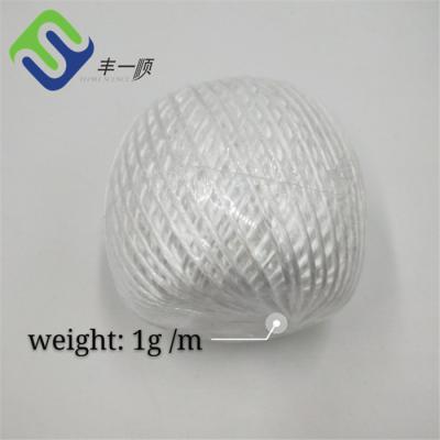 China PP Split Film 1.6mmx130m White Color Agriculture Baler Twine For Sale for sale