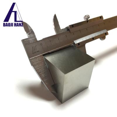 China high density rounded edges 99.95% 38.1mm polished pure tungsten cube 1kg for sale for sale