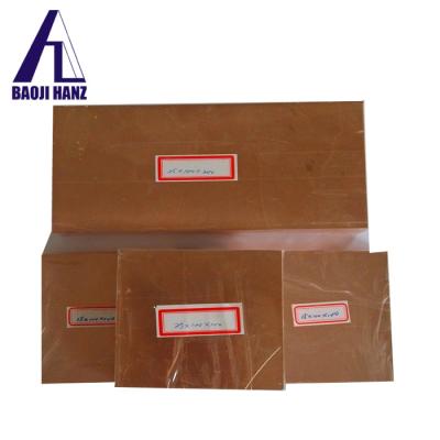 China 80WCu High density hot china products tungsten copper alloys sheet plate for sale