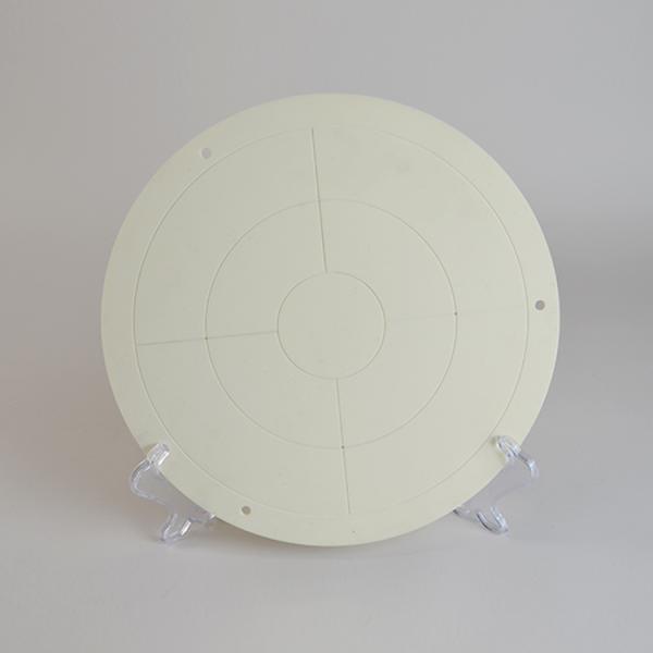 Quality Custom 99% Al2O3 Precision Substrate Aluminium Oxide Plate High Thermal Conductivity for sale
