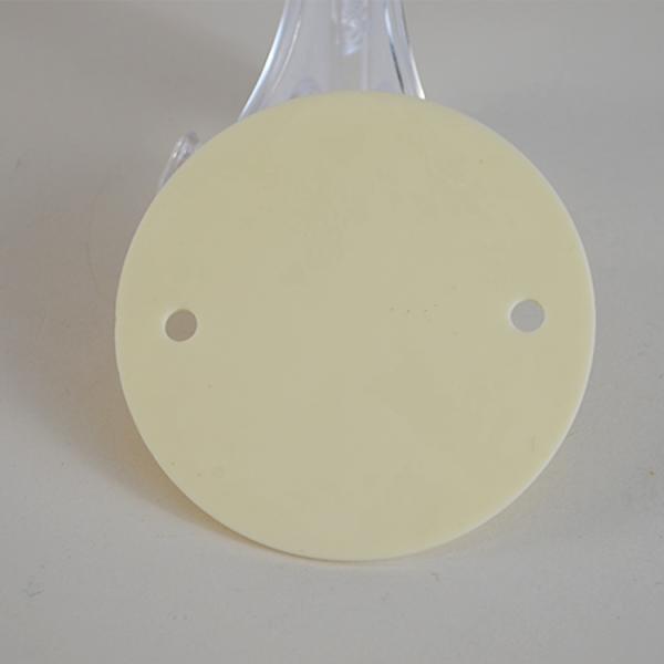 Quality 95% Alumina Ceramic Plate With Pre Drilled Hole High Temperature Resistance for sale