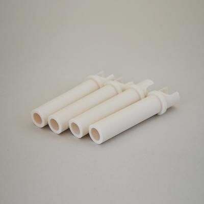 China Wear Resistance Insulating Alumina Ceramic Pipe Ceramic Structure Tube Custom Sizes for sale