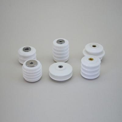 China High Voltage Alumina Ceramic Insulator Industrial Ceramic Parts Custom Shapes for sale