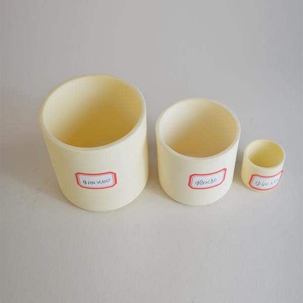 Quality Isostatic Pressure Al2O3 Alumina Ceramic Crucible For Melting Furnace Custom Capacity for sale