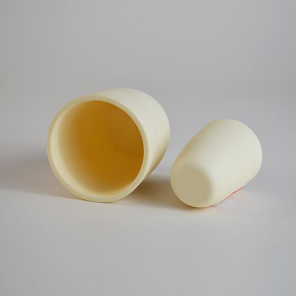 Quality Cylindrical Shape 99.5% Alumina Ceramic Crucible Custom Color For TGA DSC Mettler for sale