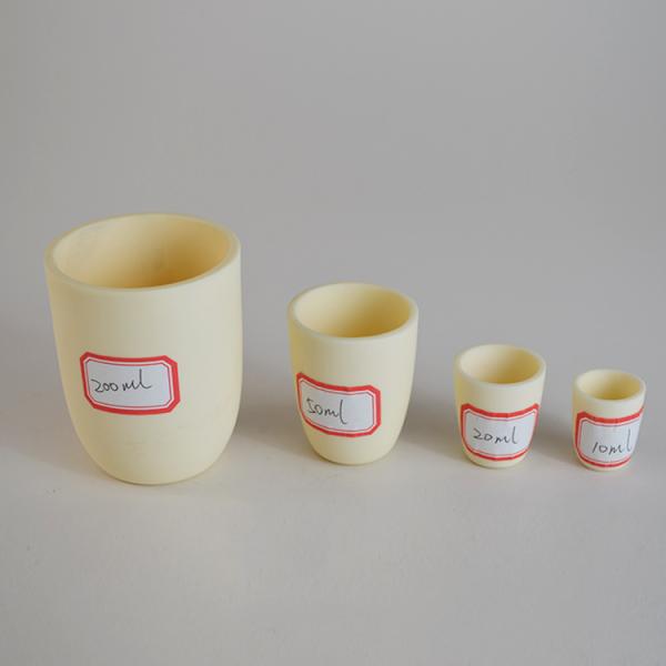 Quality High Density Alumina Ceramic Crucible Customized High Temperature Ceramic Crucible for sale