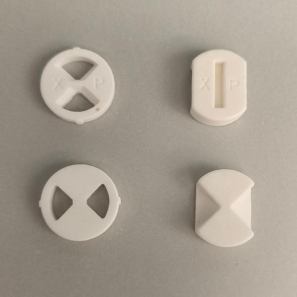 Quality OEM ODM Alumina Ceramic Discs For Spline Long Spindle Brass Headwork for sale