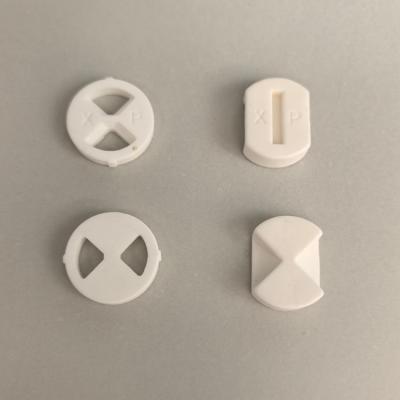 China Custom Size 98% Alumina Al2o3 Ceramic Porous Ceramic Disc For Cartridge Valve Tap for sale