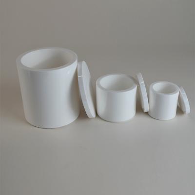 China Customized Size Zirconia Ball Mill Jar Zirconia Ceramic Laboratory Grinding Pot With Lid for sale