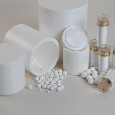 China Customized Zirconia Ceramic Grinding Jar With Lid 50mL 100mL 250mL 500mL 1L for sale