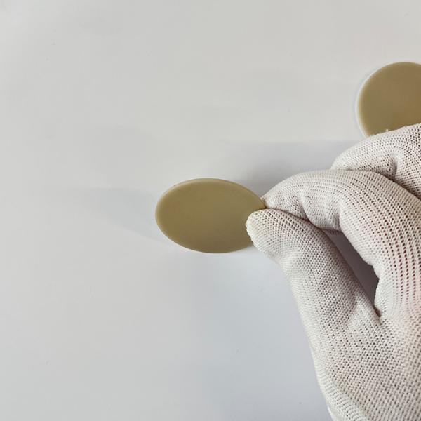Quality High Thermal Conductivity Aluminum Nitride Ceramic Disc Substrate Plate for Power Resistor for sale