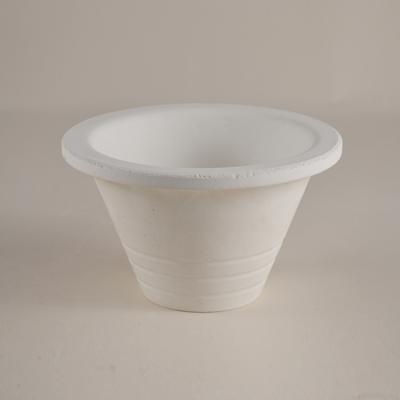 China Custom Heat Resistant Clay Ceramic Pouring Cup For Foundry Casting for sale