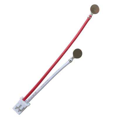 China Custom Wire Harness JST 2 Pins Connector Nickel Plated Tab – Durable Pre-Crimped Cable Assembly for Battery Pack for sale