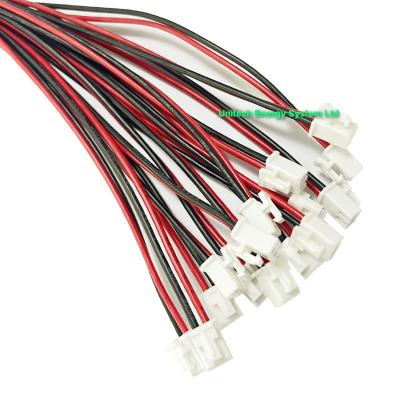 China Custom 2 Pins JST XH-2.54 Male Connector with Wire Cable 26WAG 30CM Length for Wire Harness Manufacturers for sale