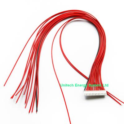 China OED/ODM XH2.54 2PIN-18PIN BMS cable Lithium battery protection board cable harness for sale