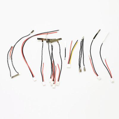 China JST 2 Pin 1.25mm Male Plug Connector Cable Wire With Crimp Nickel Tabs OEM ODM wire harness assembly for sale