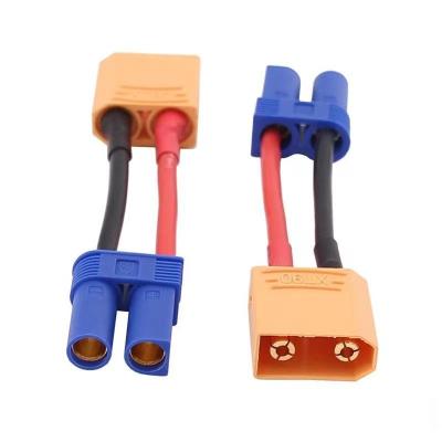Cina RC Battery Cable Amass XT90 XT60 XT30 T-Plug Connector Male Female Connector Professional Cable Assembly Factory in vendita