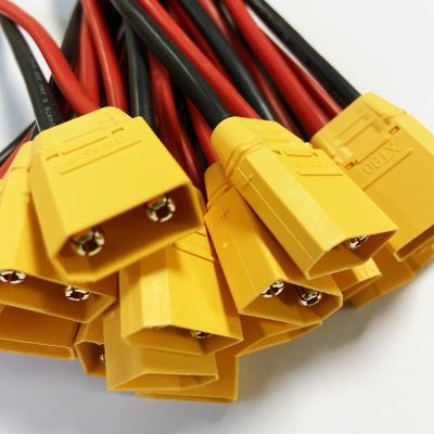 China XT60 to O Ring Terminal Cable Customized Wire Harness Custom Cable assemblies For RC Lipo Battery FPV Racing Drone for sale