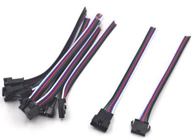 China 5 Pin JST SM Male Female 2.5mm PitchTerminal Connector Extension Wire for sale