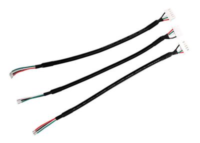 China JST 2.54 Male Connector XHP-5P OD4.5mm 4C Wires Electrical Cable Assembly for sale