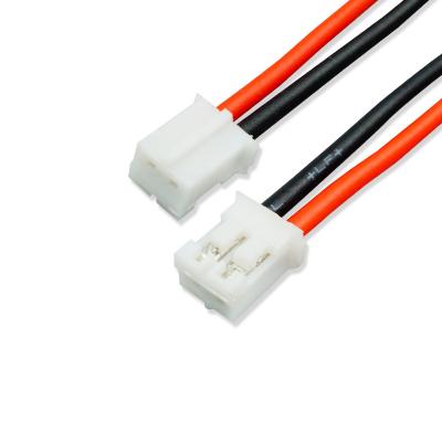 China OEM Electronic Cable Assembly Any Length & Color Acceptable XHP-2 Plastic Wiring Harness Jst-XH-2P 2.5mm Pitch Connector Wire Harness for sale