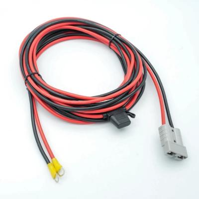 China 50A Lithium Battery Extension Cable with Fuse, 6-Meters Charging Cord with Male/Female Connectors, China Cable Assembly Manufacturer Specialized In Positive And Negative On Jumper Cables for sale